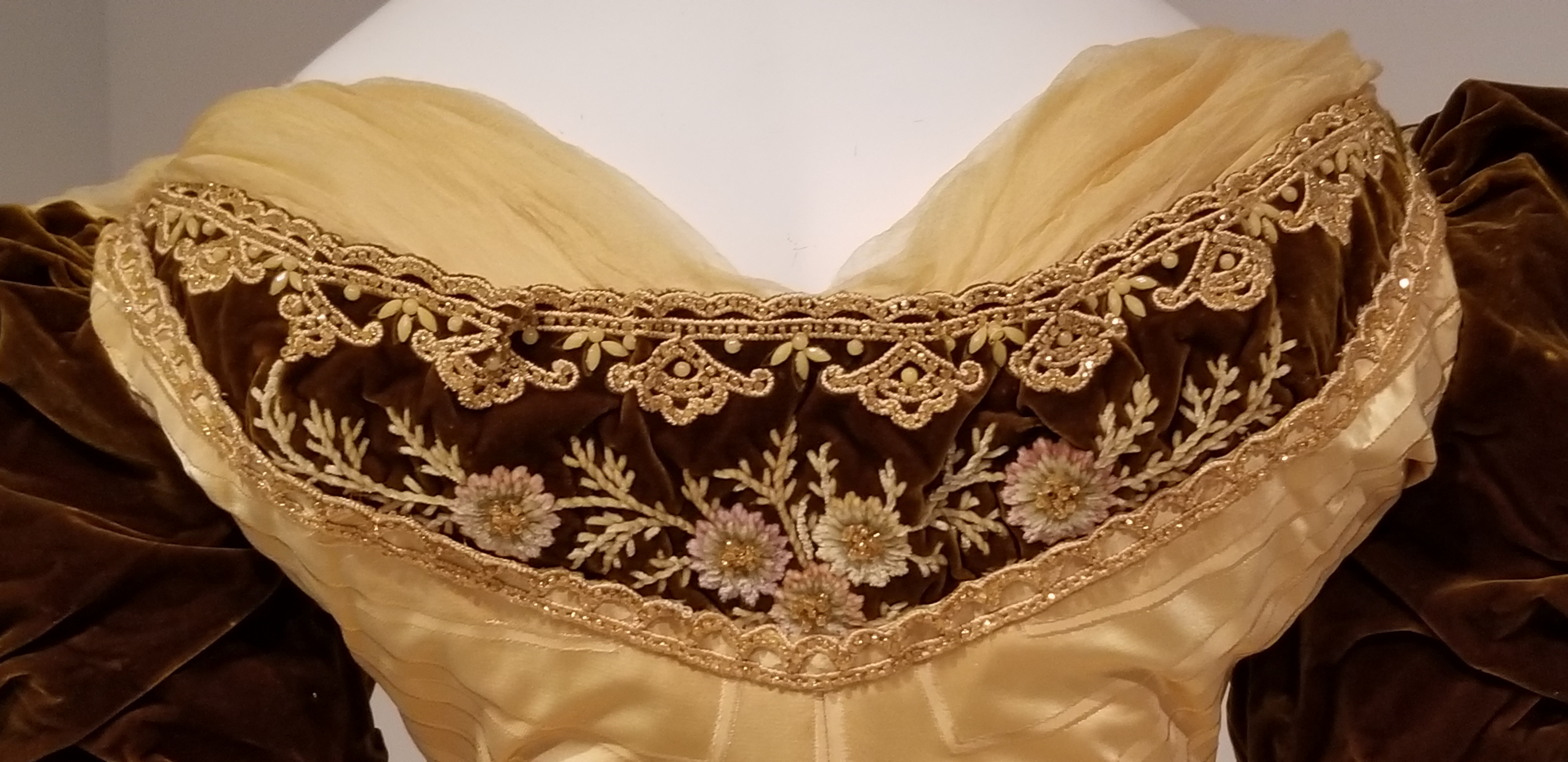 Evening Gown Maison Felix c. 1893 | Lily Absinthe