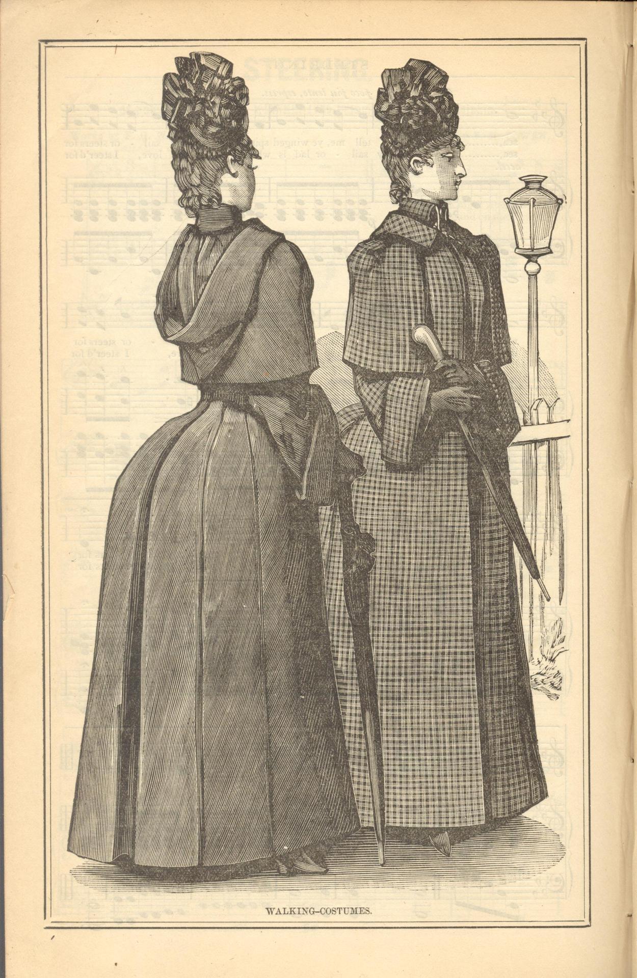 Outerwear Petersons Magazine November 1887 Ulster Coats | Lily Absinthe